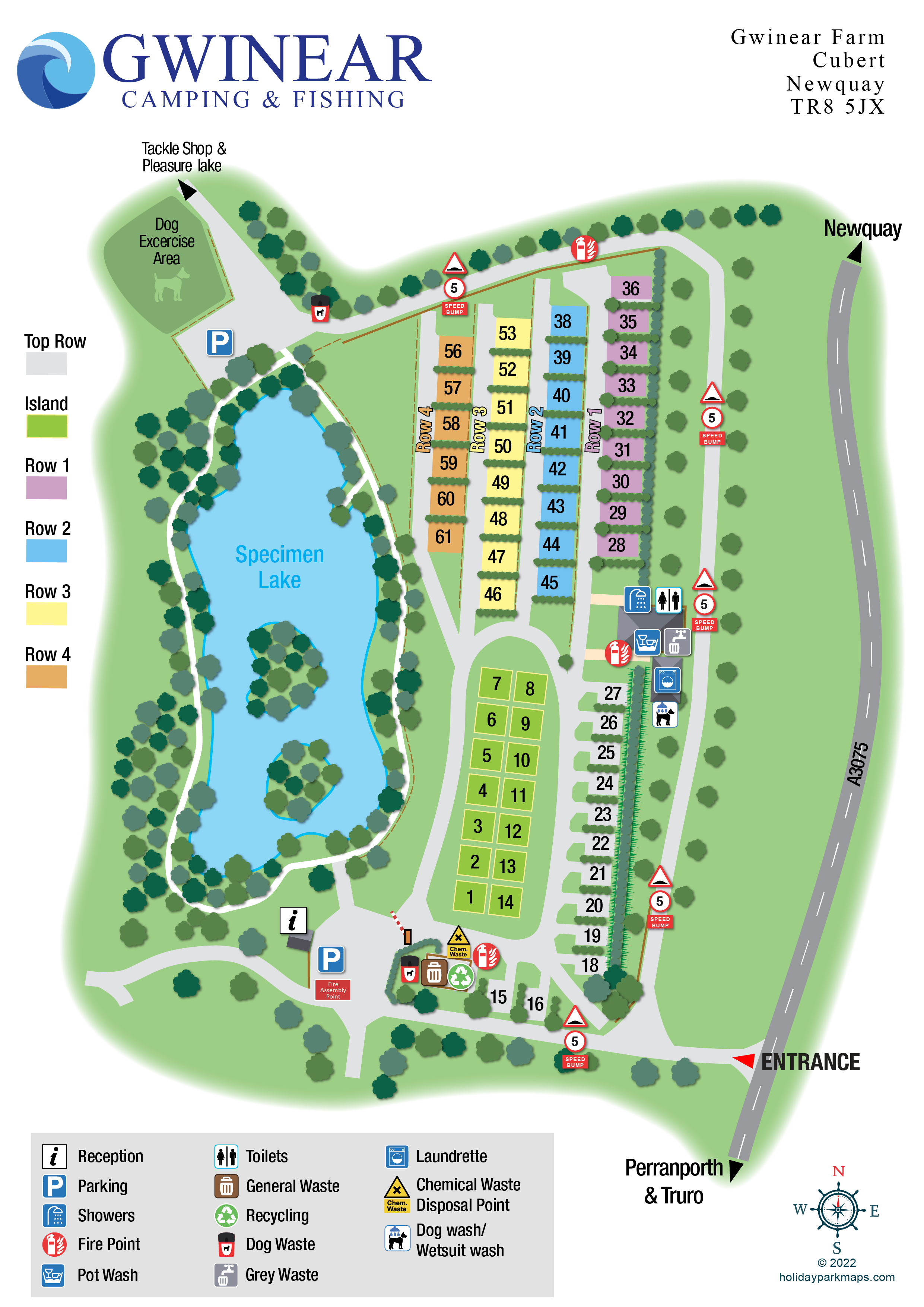 Camping in Newquay, Cornwall | Gwinear Camping & Fishing